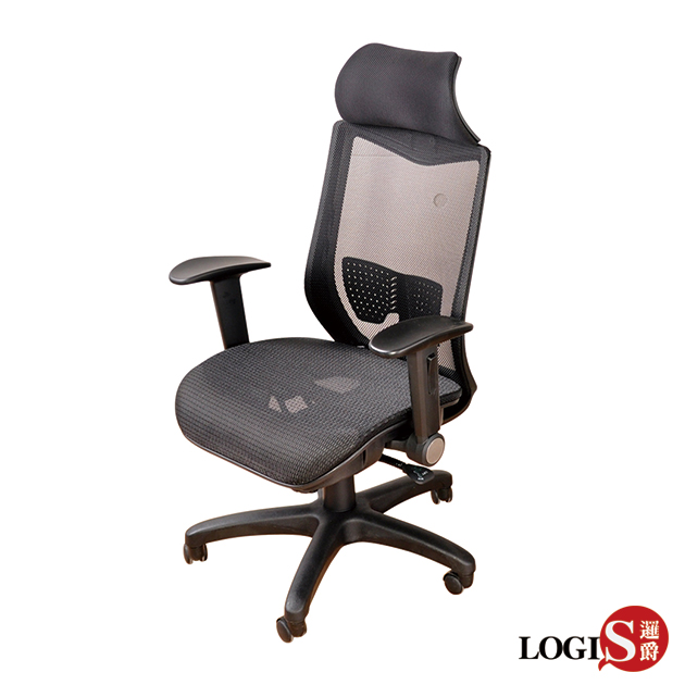 DIY-A680 台製電腦椅 飛翼腰撐全網椅 電腦椅 辦公椅 主管椅 透氣椅 書桌椅 | LOGIS邏爵家具